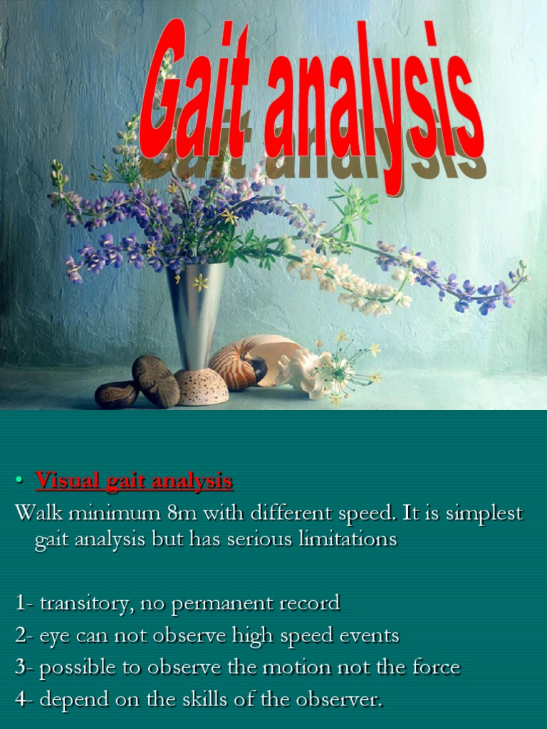 A Comprehensive Analysis of Visual Gait Assessment Techniques and ...