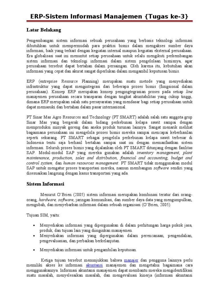 Sim Erp | PDF | Bisnis | Komputer