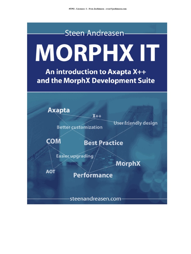 Morphx It English 1ed | PDF | Microsoft Sql Server | Databases