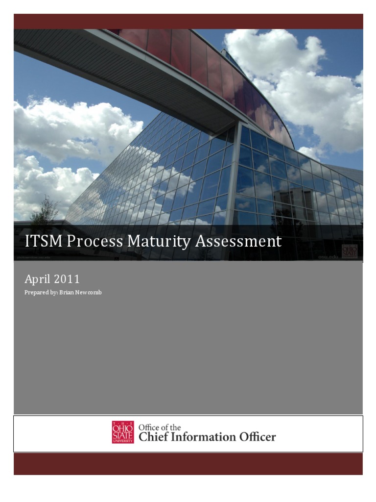 Itsm Maturity 2011 | PDF | Computer Security | Security