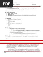 Pledge of Allegiance | PDF