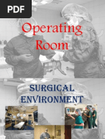 Operating Room cleaning checklist