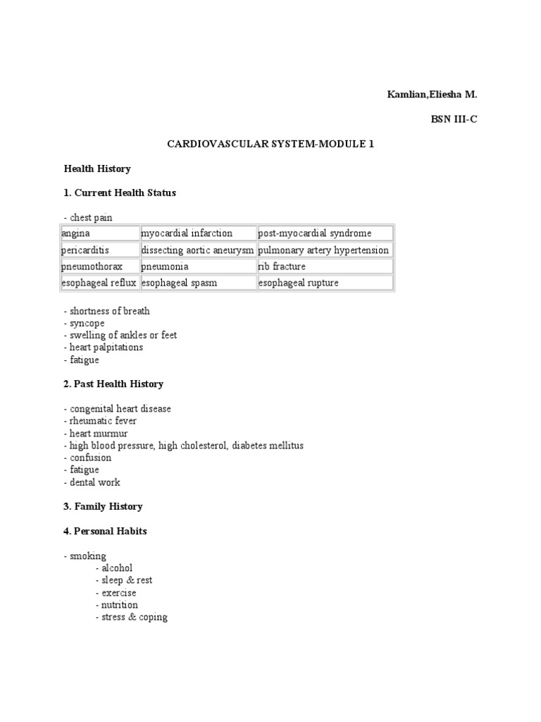 Cardiac Monitor PDF Heart Pulse