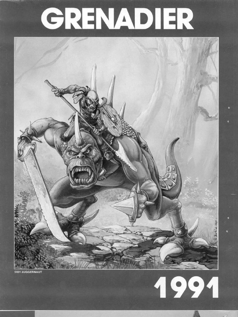 Grenadier 1991 Catalog | PDF