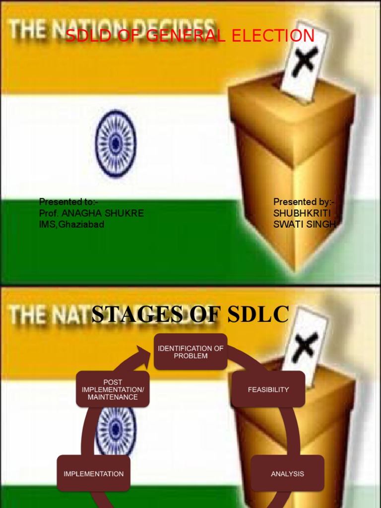 SDLC in Election Management | PDF | Systems Engineering | Systems Science