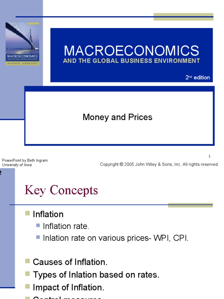 Macroeconomics: Money and Prices | PDF | Money Supply | Inflation