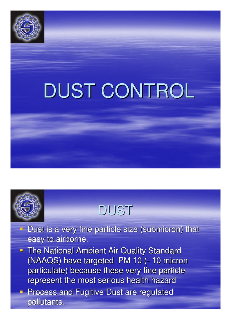 Quality - Dust Control | PDF | Dust | Nozzle