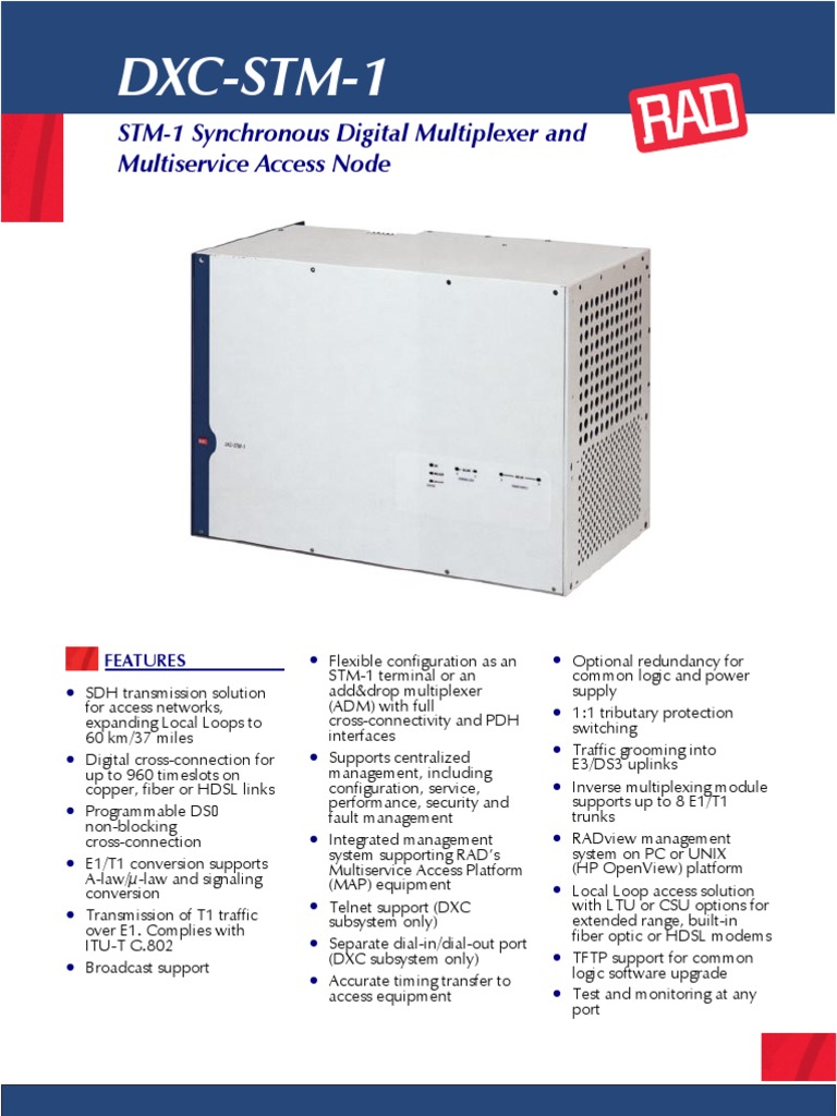 DXC STM 1 | PDF | Computer Network | Electronics