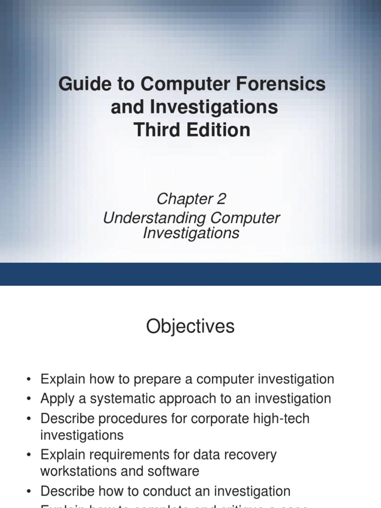 Guide To Computer Forensics Investigation | PDF | Computer Forensics | Computer File