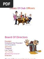 Lions Club Officers Installation Ceremony | PDF | Board Of Directors ...