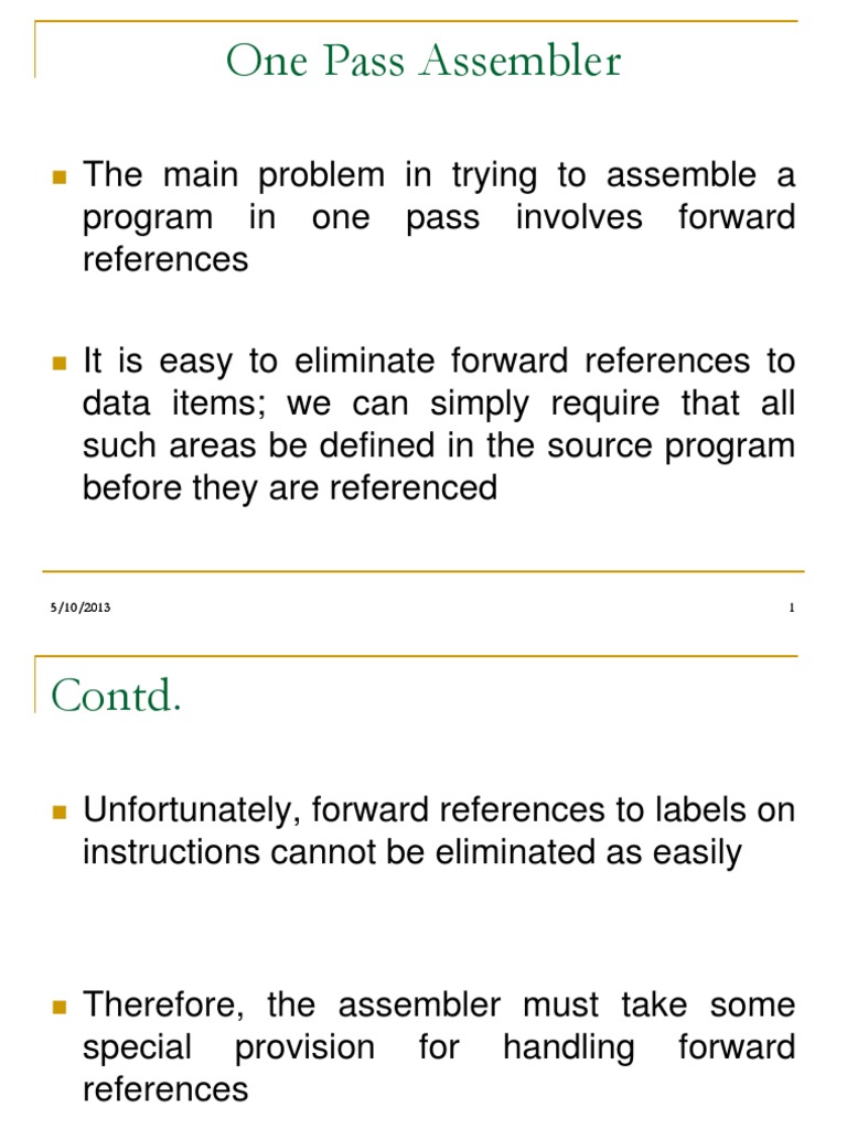 Assembler Design Options | PDF | Assembly Language | Subroutine