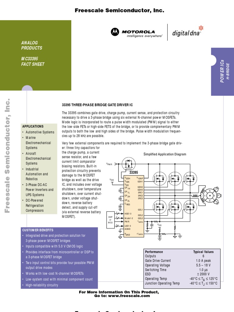 3 Phase Inverters Using Mosfets Circuit Diagram | PDF | Mosfet | Field ...