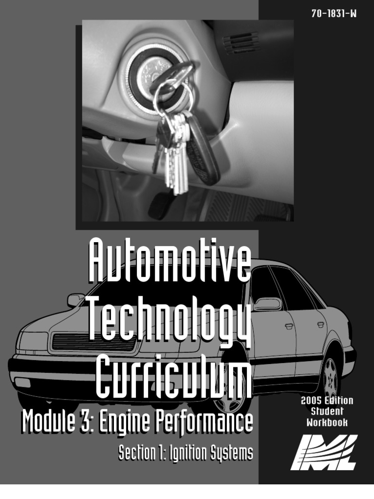 Student Workbook1 | PDF | Internal Combustion Engine | Ignition System