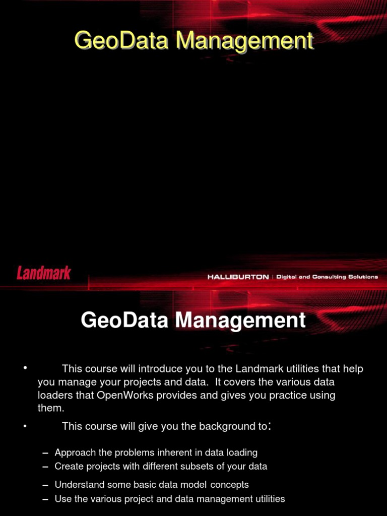 Geo Data Management in Open Works | PDF | Relational Database | Databases