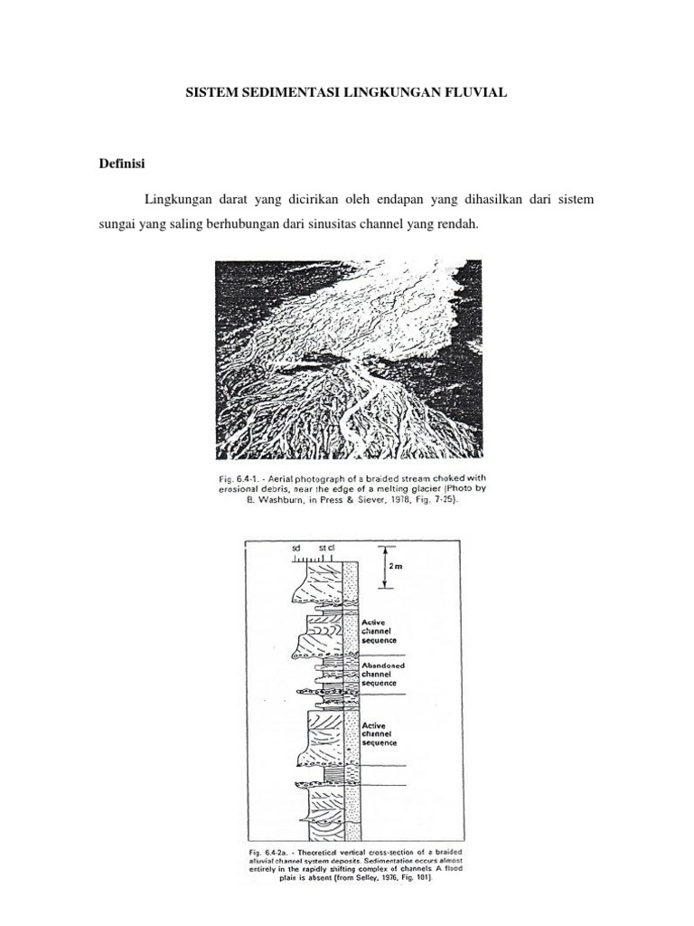 Sistem Fluvial dan Model Facies Lingkungan Sungai Berarus Cepat ...