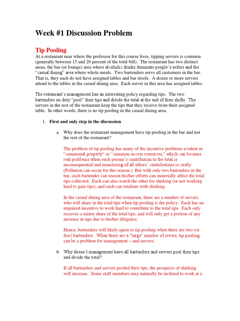 Professor McKenzie Discussion Problems and Answers | PDF | Monopoly ...