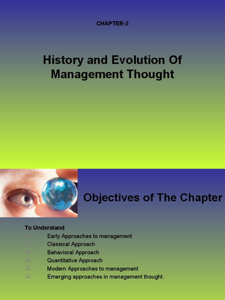Evolution of Management Theories | PDF | Career & Growth | Self-Improvement