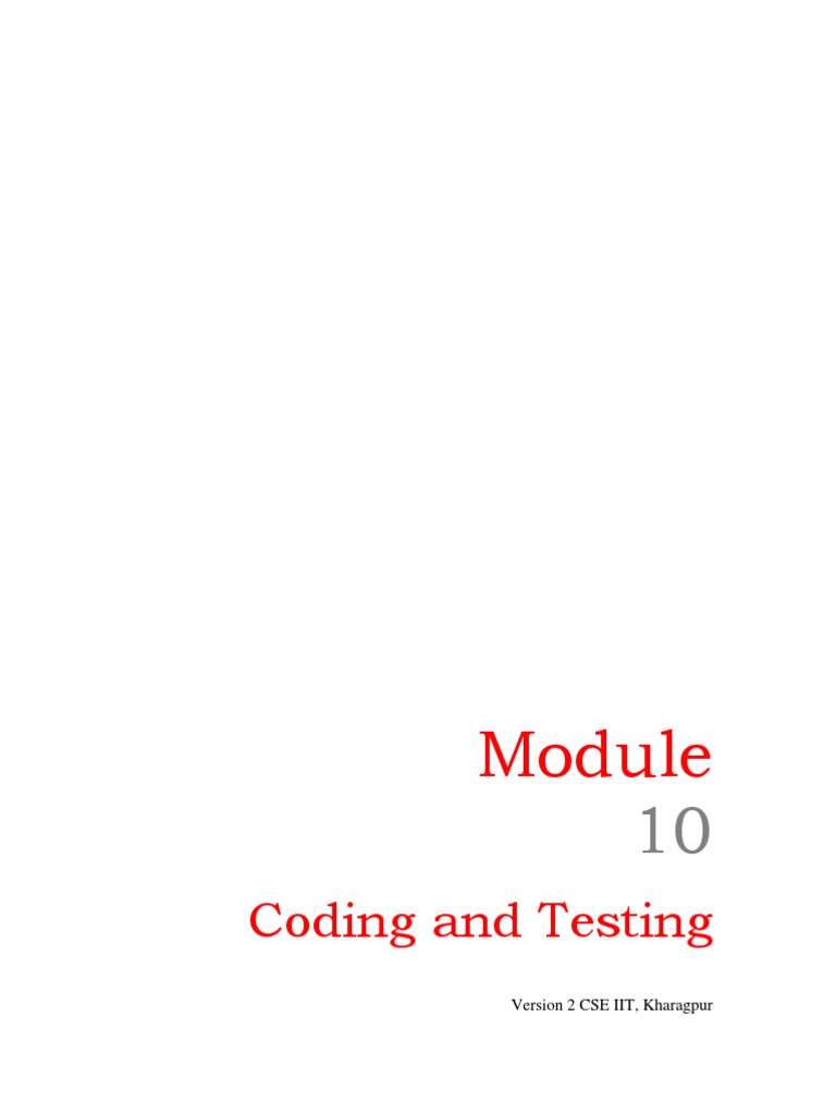 Coding and Testing m10L23 | PDF | Statistical Hypothesis Testing ...