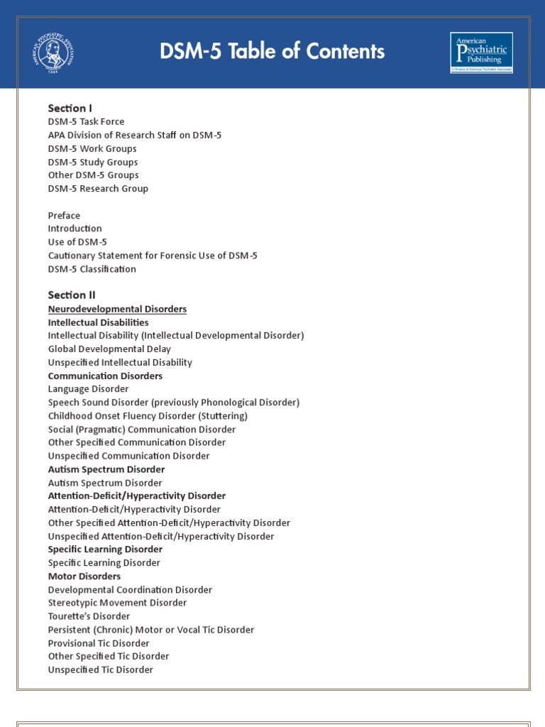 A Comprehensive Guide to the Diagnostic Classifications and Guidelines ...