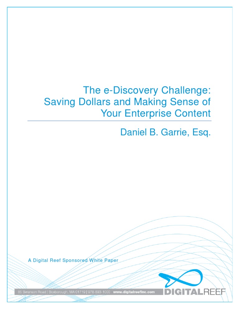 Ediscovery Cost Benefit | PDF | Outsourcing | Discovery (Law)