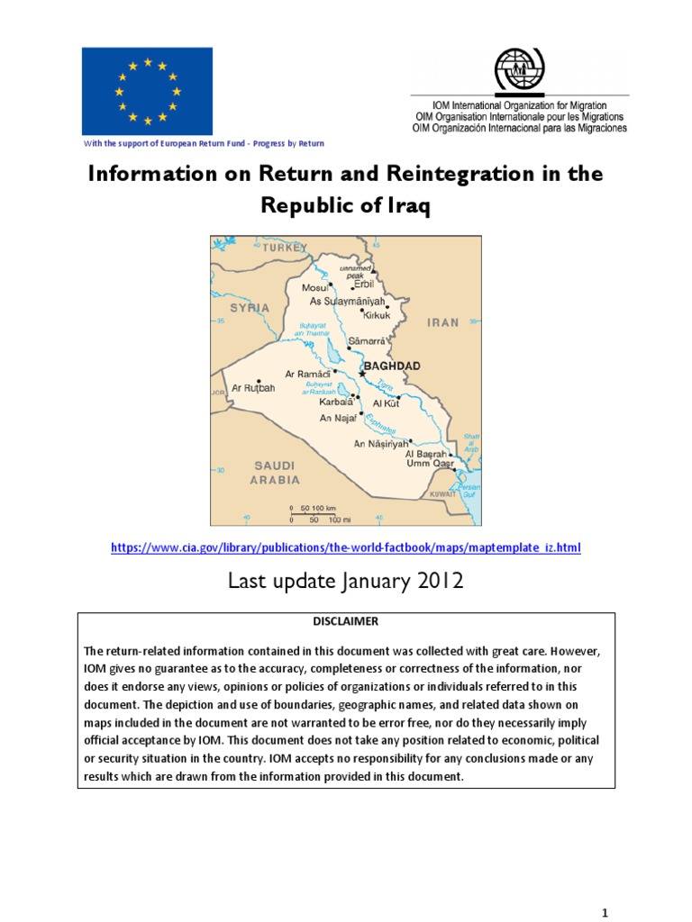 2012 Factsheet Iraq | PDF | Banks | Health Care