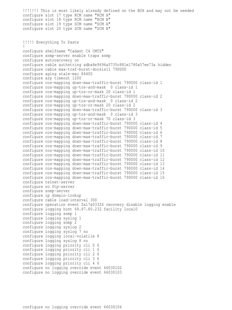 3.) C4 All - No Changes Needed | PDF | Networking Standards | Network ...