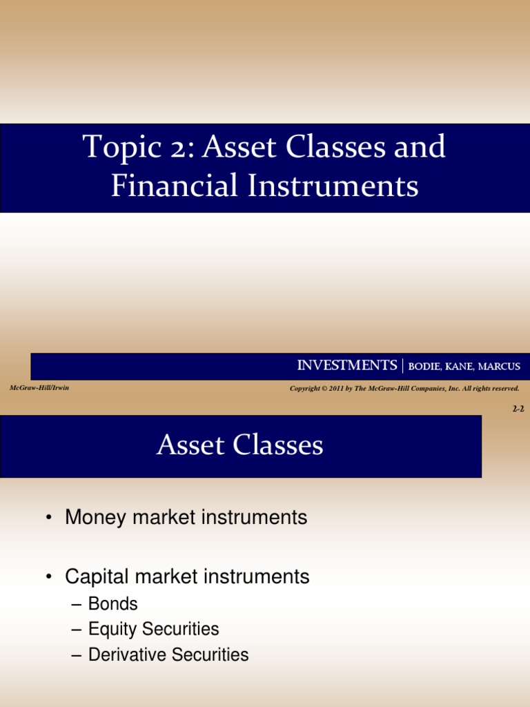 Financial Economics Bocconi Lecture2 | PDF | Municipal Bond | Stock ...