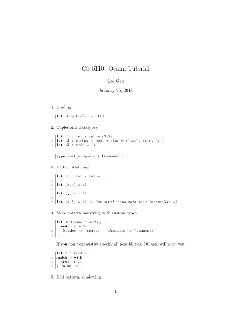 Programming Language Theory Notes | PDF | Scope (Computer Science ...