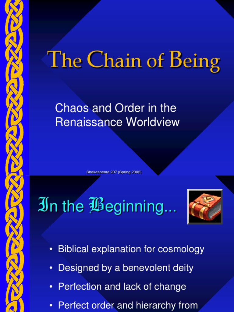 Chain of Being | Falconry | Anger