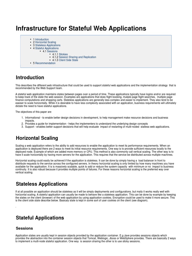 Sessions State PDF | PDF | Scalability | Load Balancing (Computing)