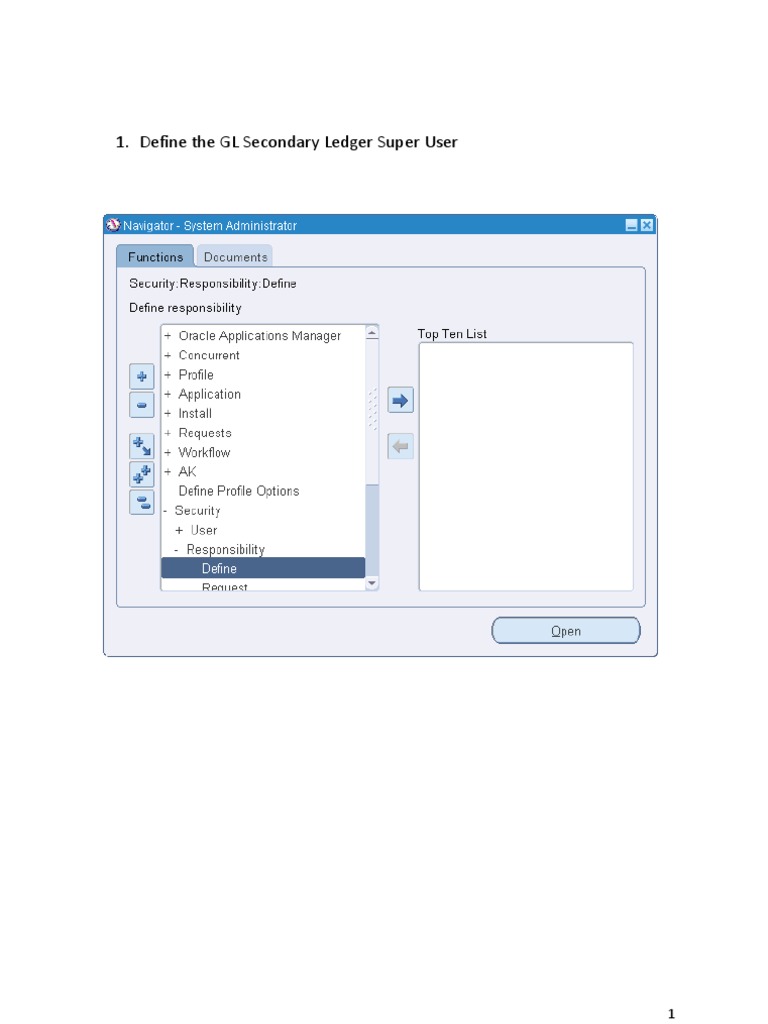 GL Secondary Ledger Setup Guide | PDF