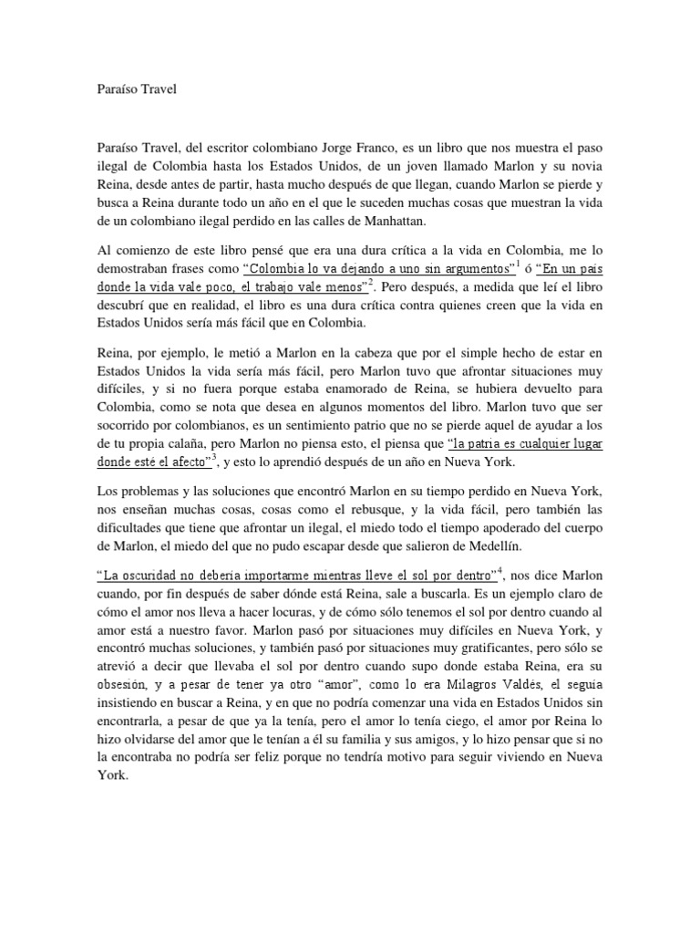 Paraiso Travel | PDF | Amor | Colombia