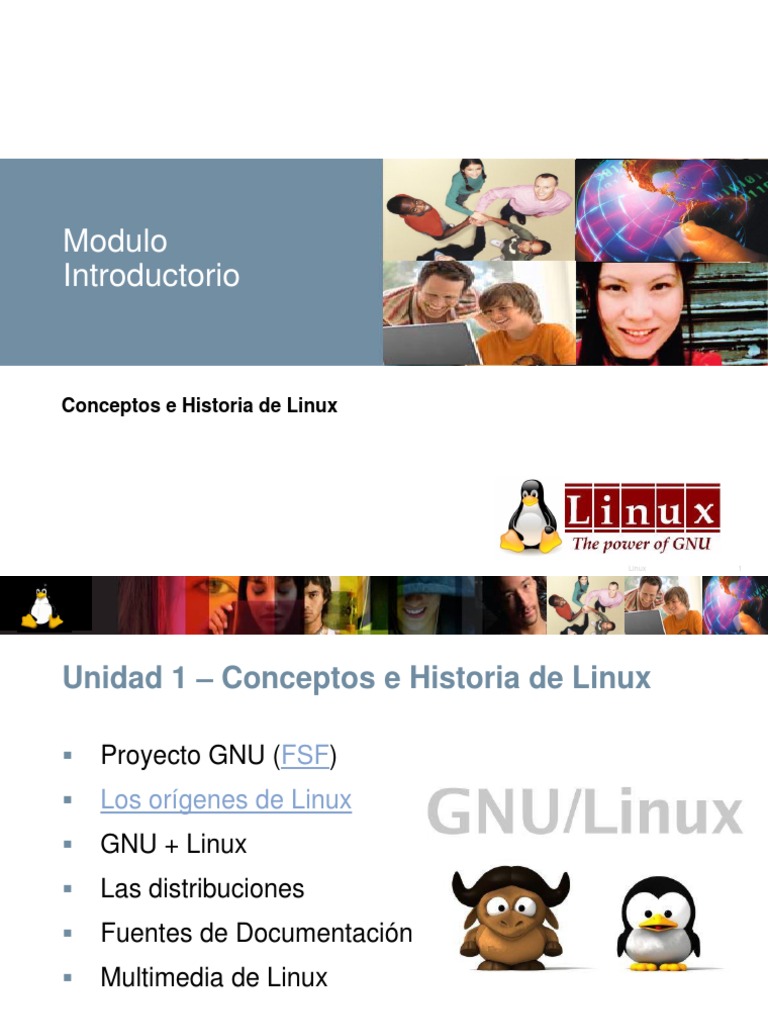 Conceptos e Historia de Linux | PDF | Software libre | Distribución de Linux