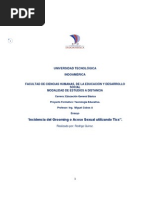 Tríptico Grooming 2 | PDF | Acoso sexual | Servicio de redes sociales