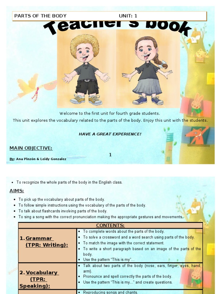 1.teacher's Book Unit 1 | PDF | Vocabulary | Languages