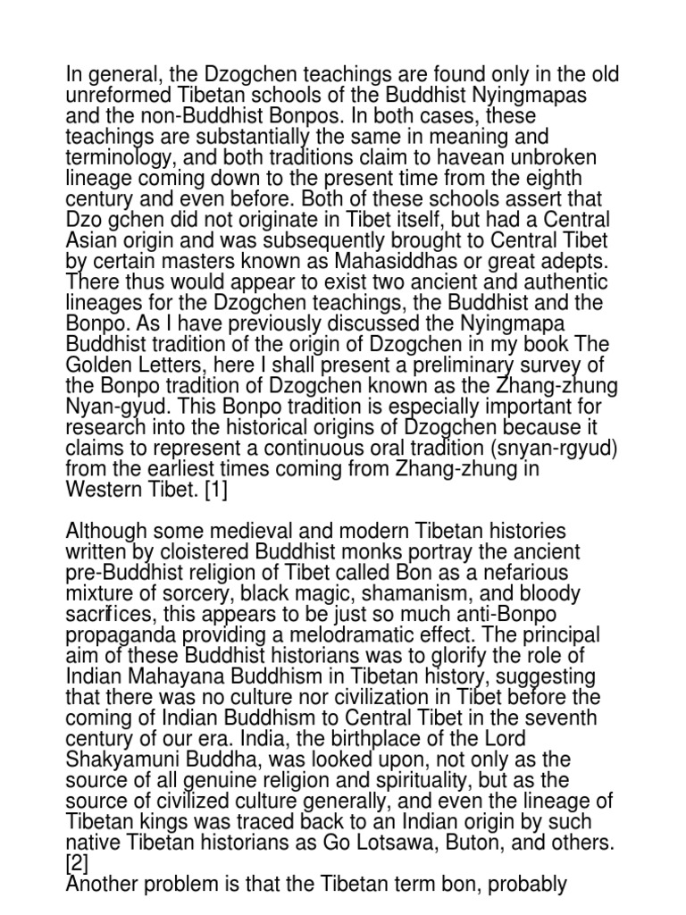 Dzogchen - Vajranatha | PDF | Nyingma | Tibetan Buddhism