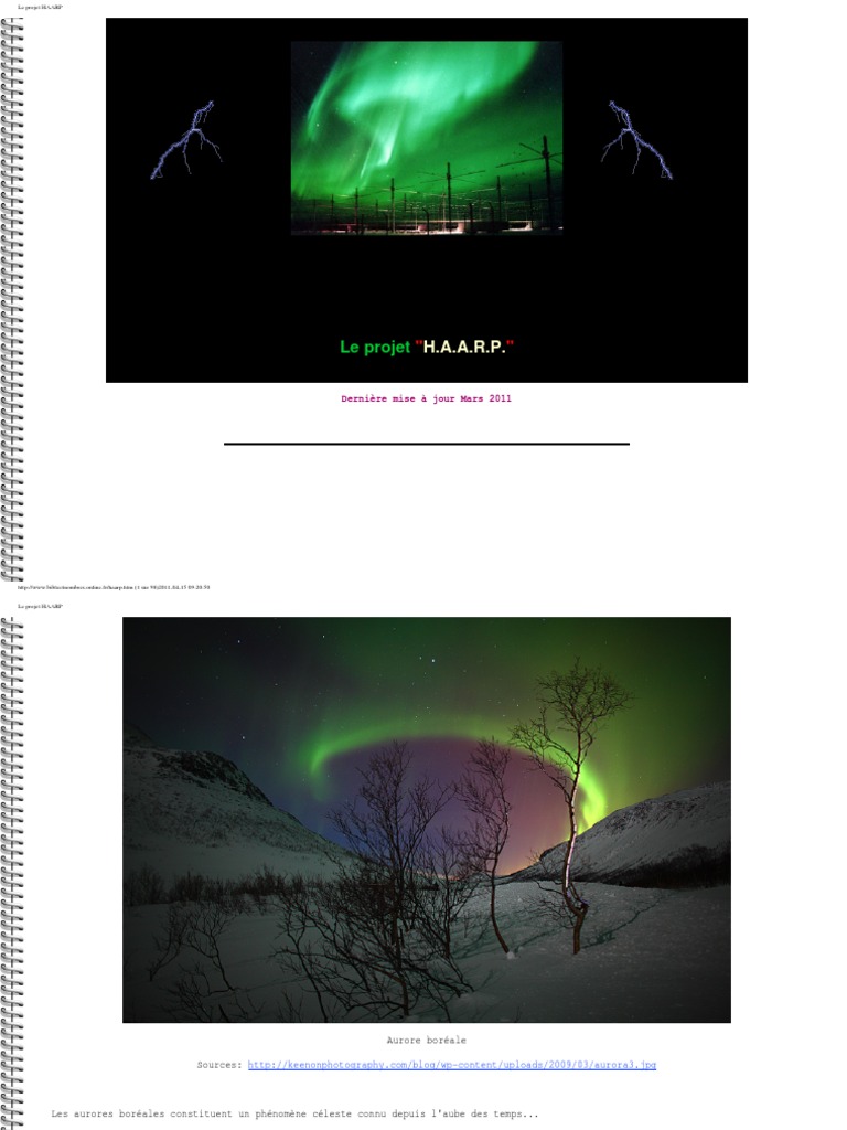 Le Projet HAARP | PDF