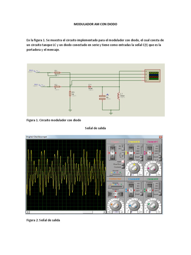 9 Modulador Am Con Transistor | PDF | Transistor | Modulación