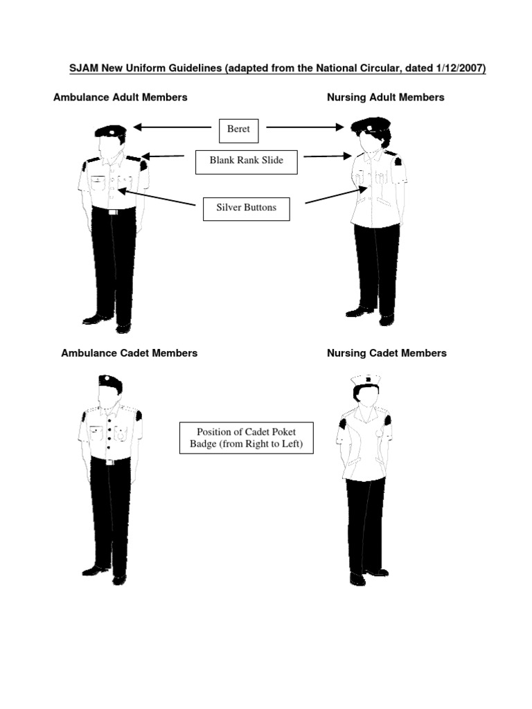 SJAM Uniform Guidelines Overview | PDF