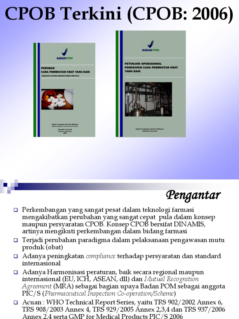 CPOB Steril | PDF