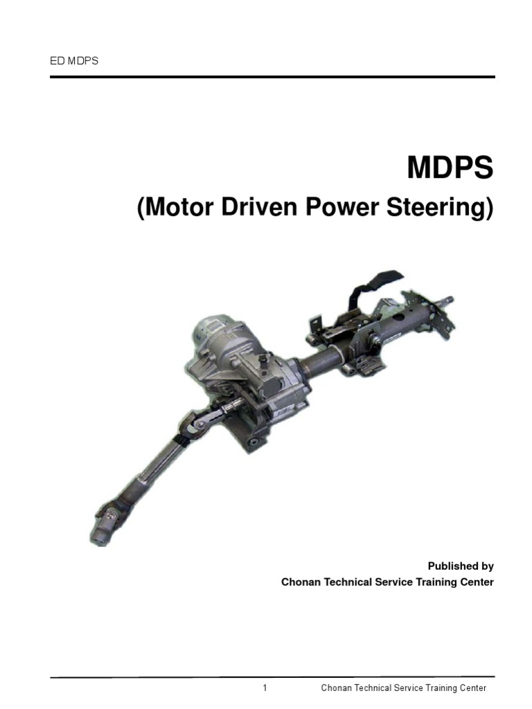 Ed Mdps Direccion Electrica | PDF | Relay | Ignition System
