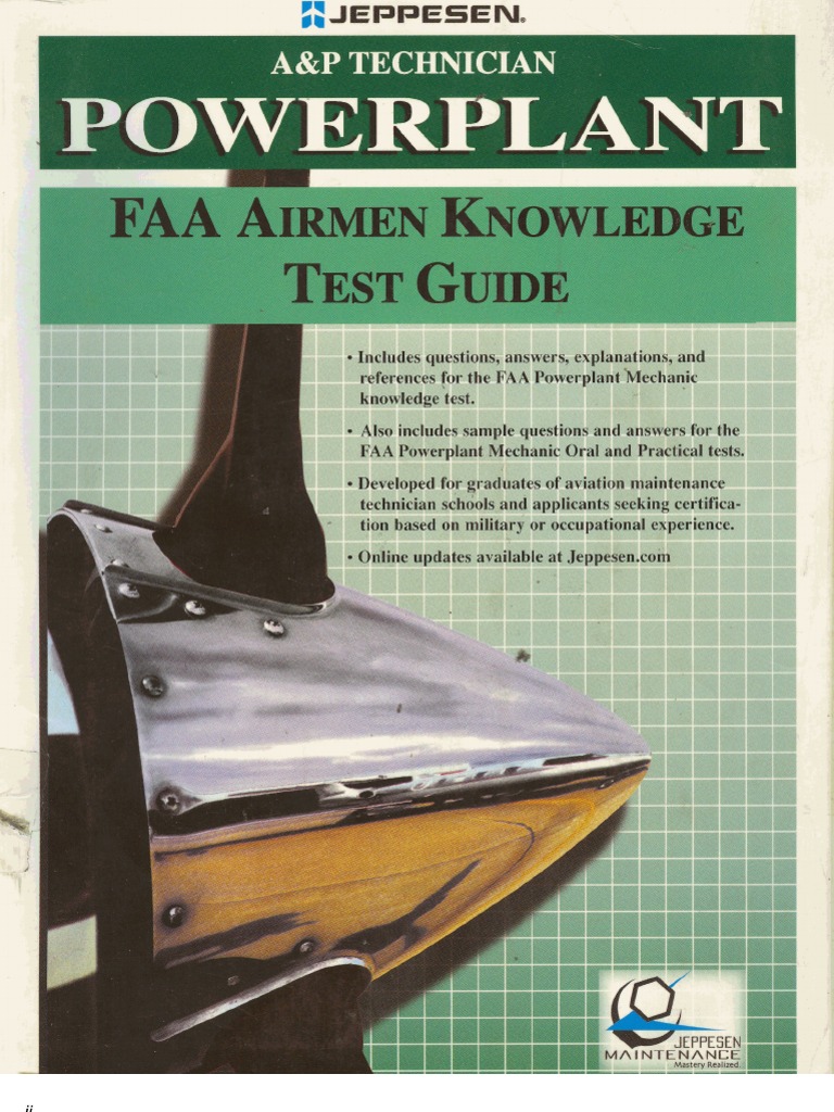 Powerplant Faa Airmen Knowledge Test | PDF | Cylinder (Engine) | Test ...