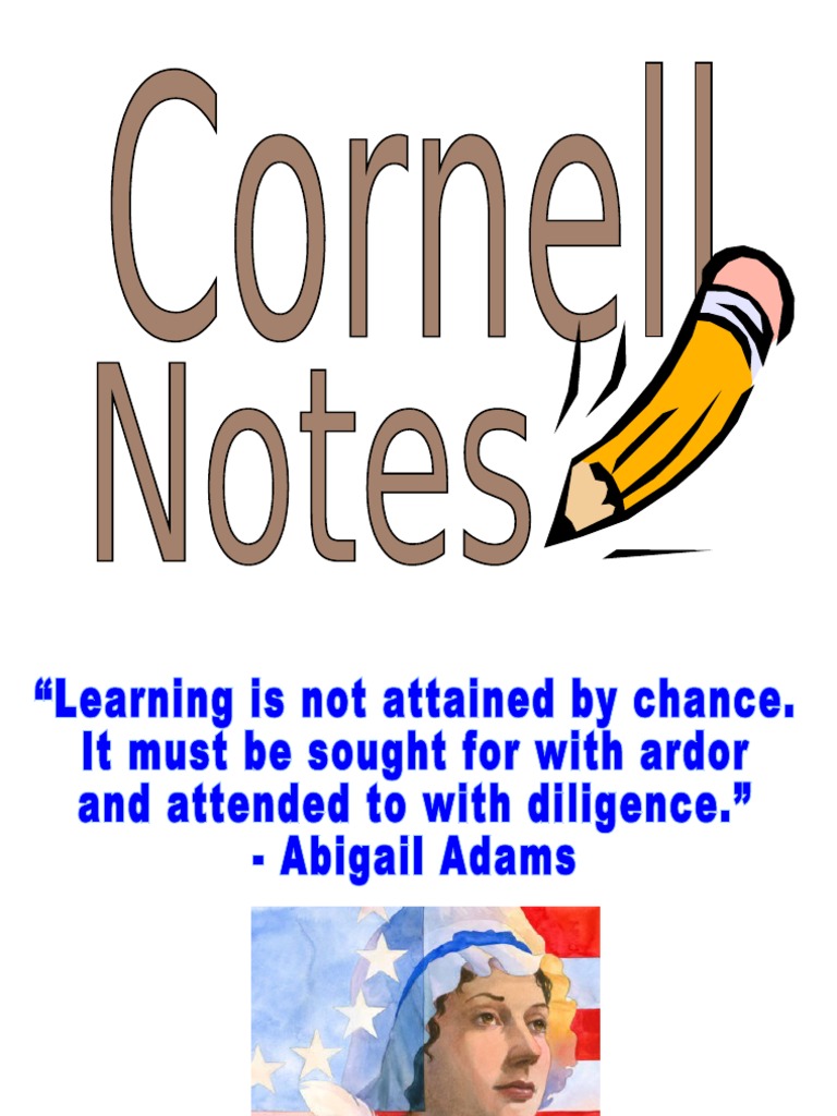 Cornell Notes for History Success | PDF | Change | Education Theory