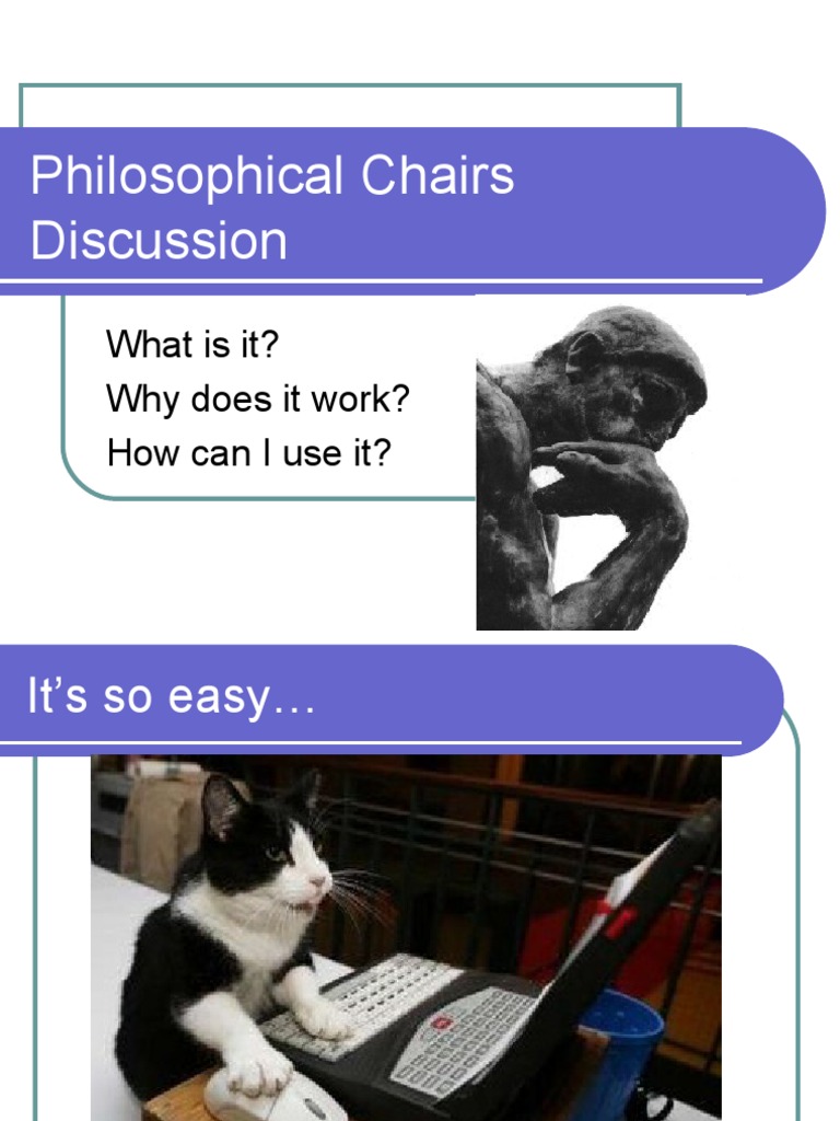 AVID HISTORY PATH: Philosophical Chairs | PDF | Question | Cognition