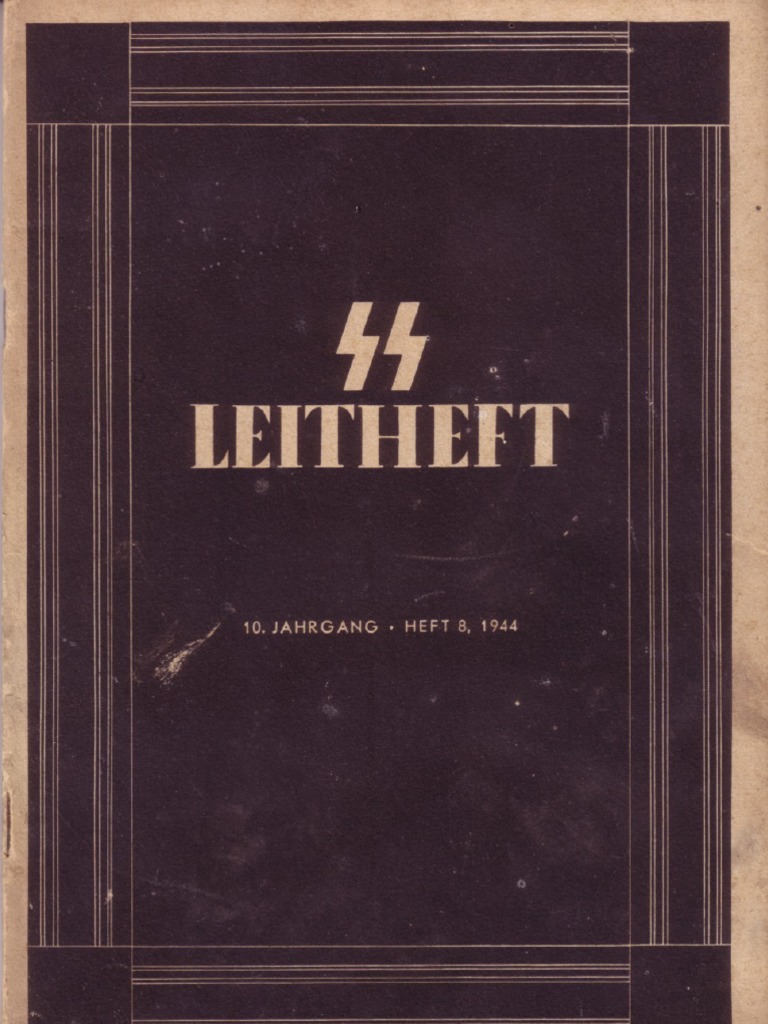 SS Leitheft 1944 #8 | PDF