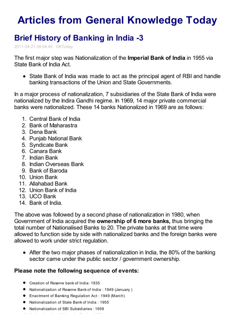 General Knowledge Today | PDF