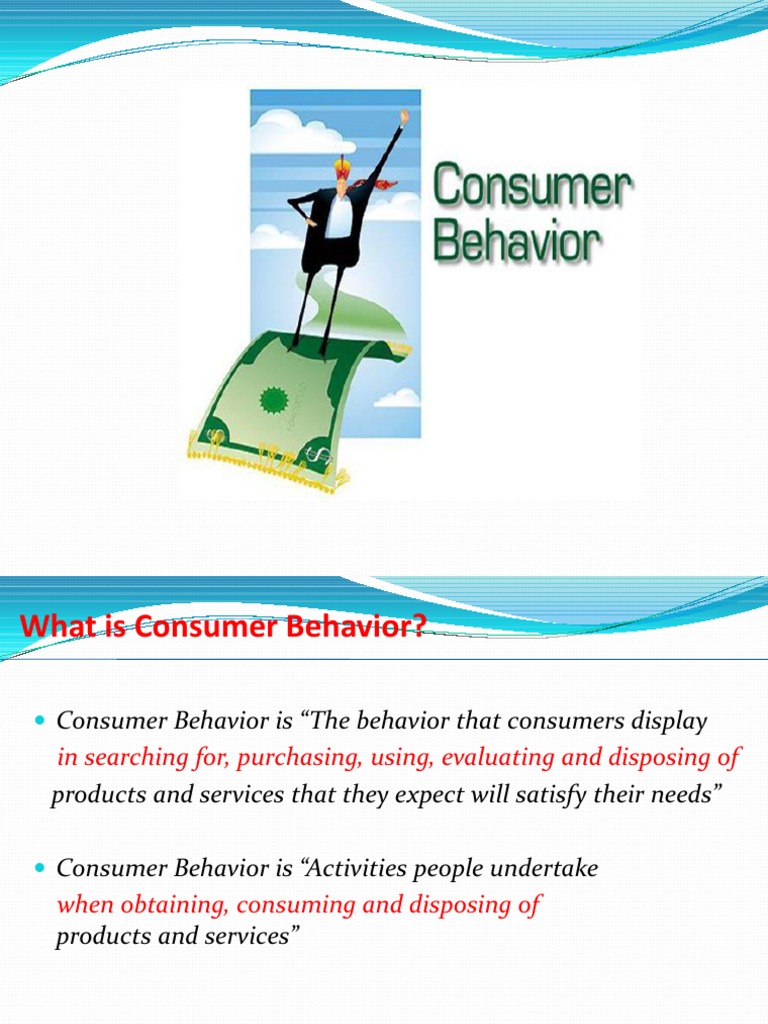 Understanding Consumer Behavior: A Review of Key Concepts and Models ...