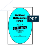 GRADE 10 - Statistics | PDF | Mathematical Analysis | Robust Statistics