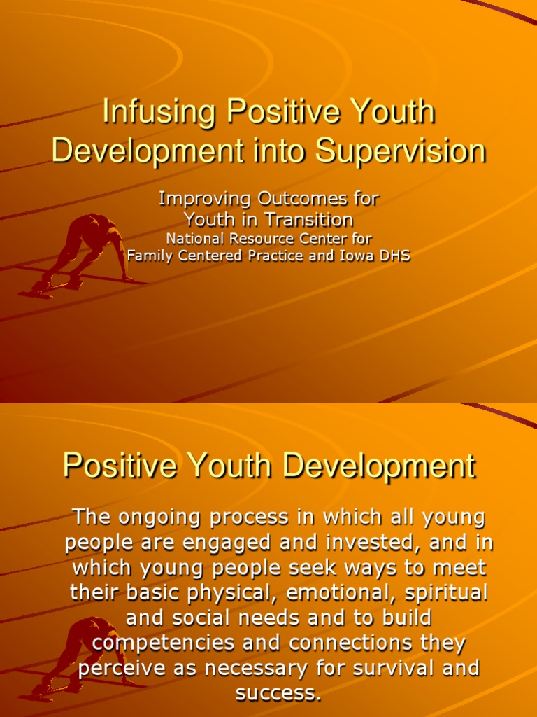 Positive Youth Development | PDF | Adolescence | Goal