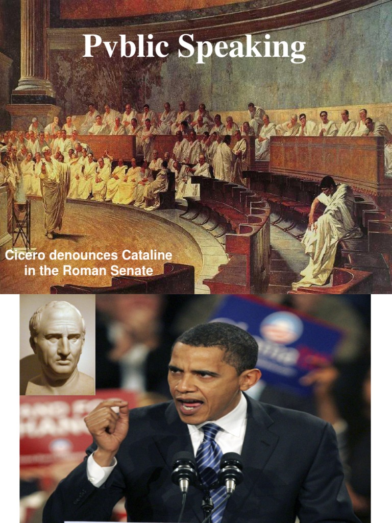 Pvblic Speaking: Cicero Denounces Cataline in The Roman Senate | PDF ...